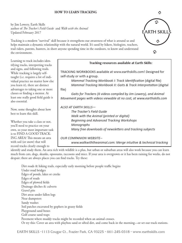 How Learn Tracking | PDF | Horse Gait | Mammals