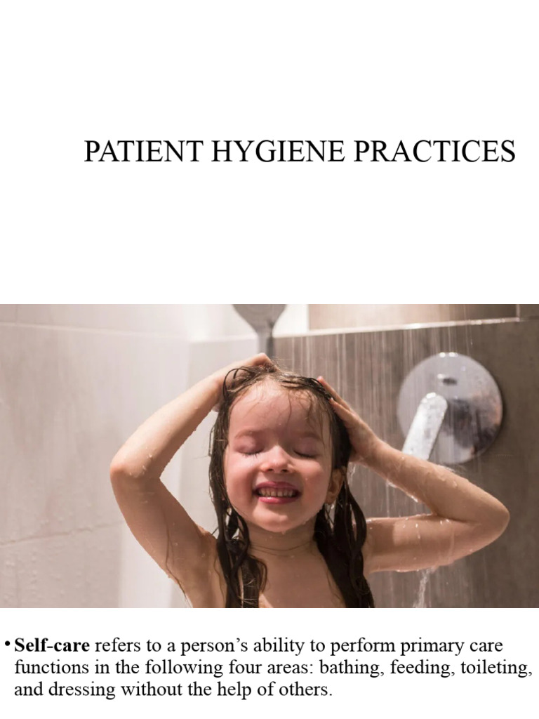 7.patient Hygiene Practices | PDF