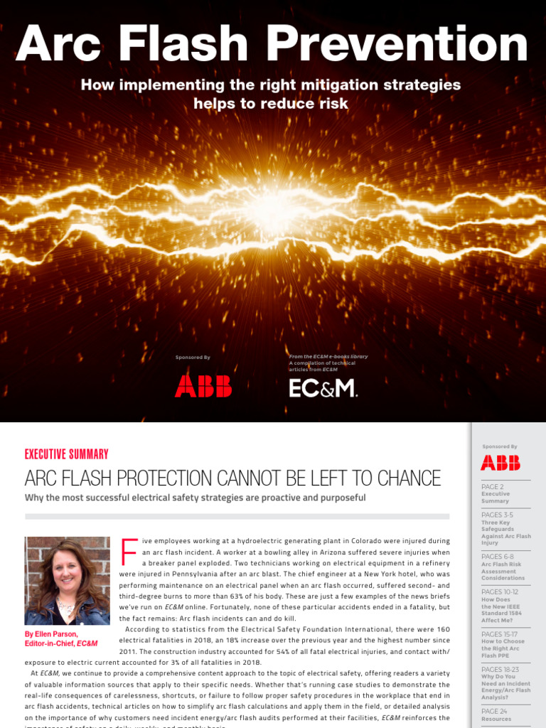 ABB Arc Flash Prevention | PDF | Risk | Risk Assessment