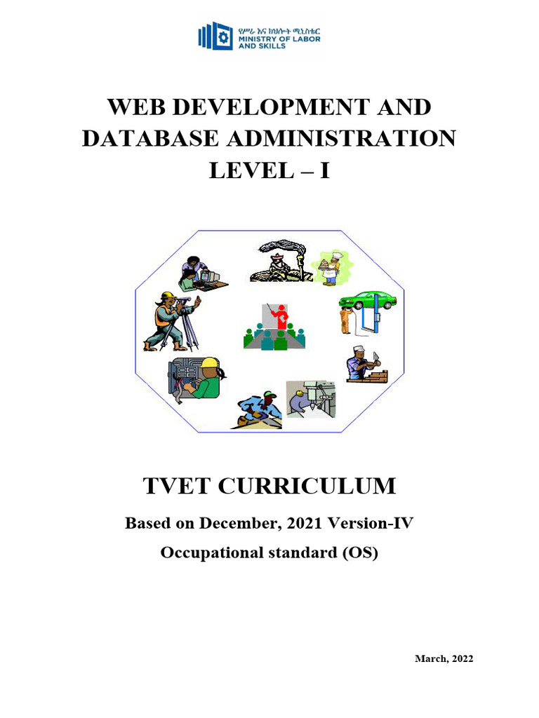 Web Development and Database Administration Level - I: Based On ...