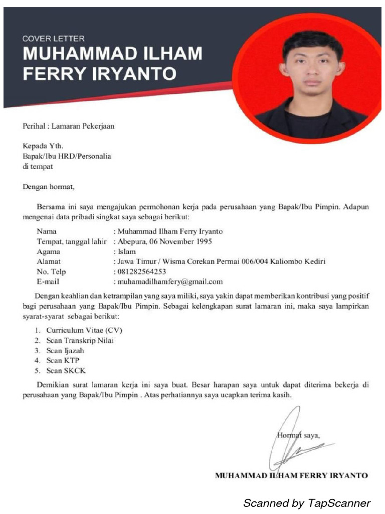 CV Ferrrrrrry (14 Files Merged) | PDF