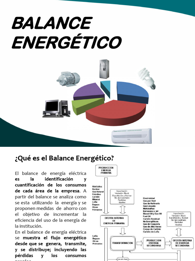 Balance Energético | Descargar gratis PDF | Uso eficiente de energía ...