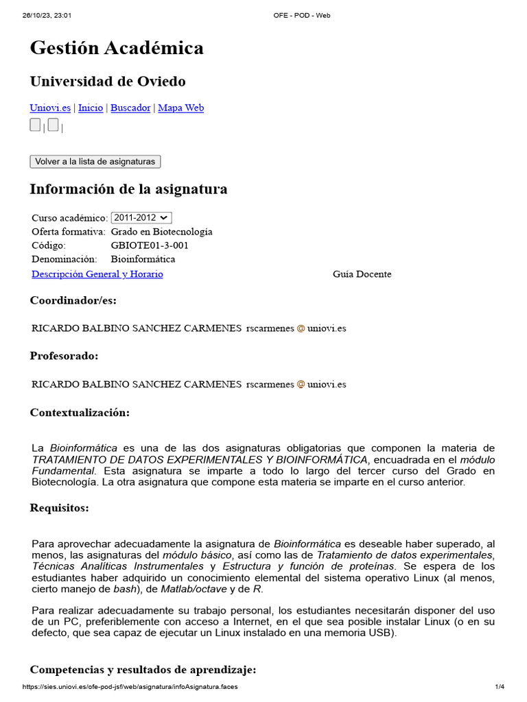 3 Bioinformatica | PDF