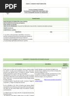 Plan de Clase LETRAS | PDF | Alfabeto | Sílaba