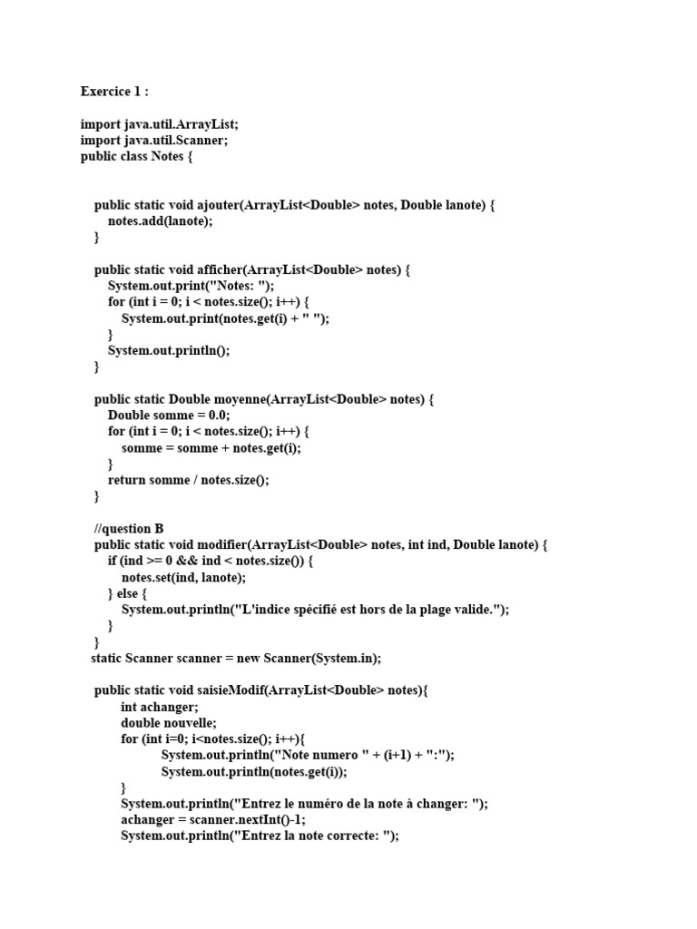 TP6 Correction | PDF | Computer Programming | Software Engineering