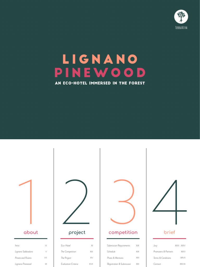 Architectural Design Competition Brief - Lignano-Pinewood - ENG | PDF | Indemnity