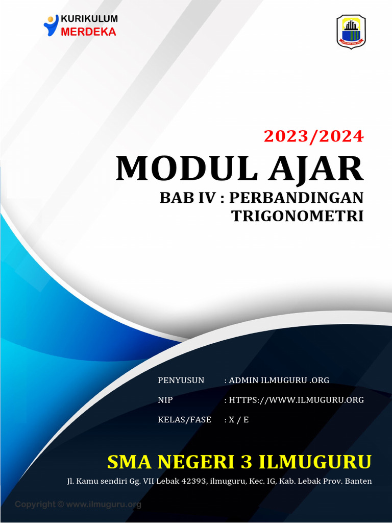 Modul Ajar: Sma Negeri 3 Ilmuguru | PDF | Komputer