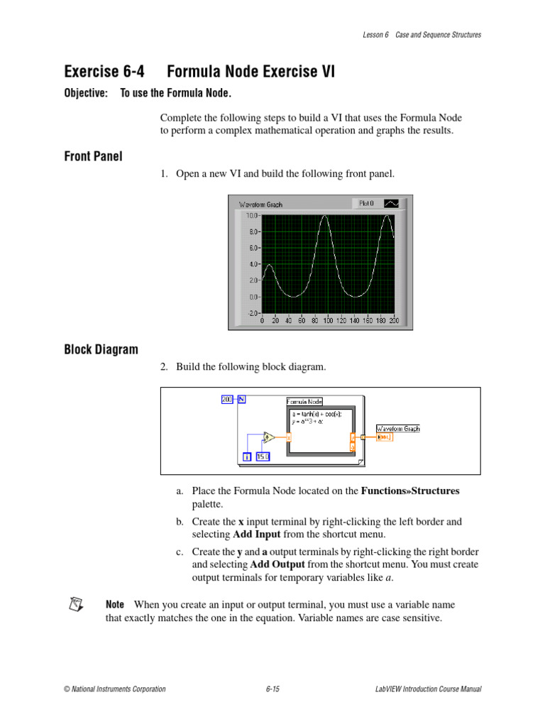 Exercise6 4FormulaNodes | PDF | Function (Mathematics) | Computer Programming