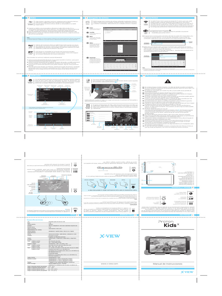 MNL - Proton Kids X | PDF | Tableta | Wifi