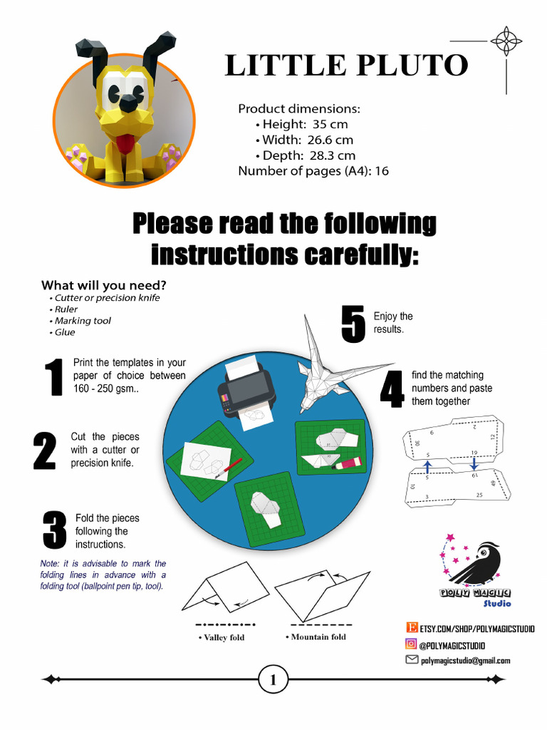 PLUTO Papercraft | PDF