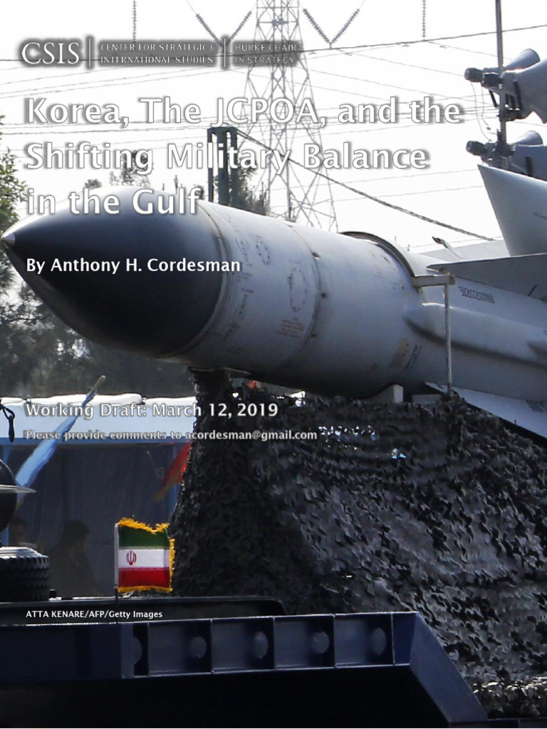 Korea JCPOA Lessons | PDF | Joint Comprehensive Plan Of Action ...