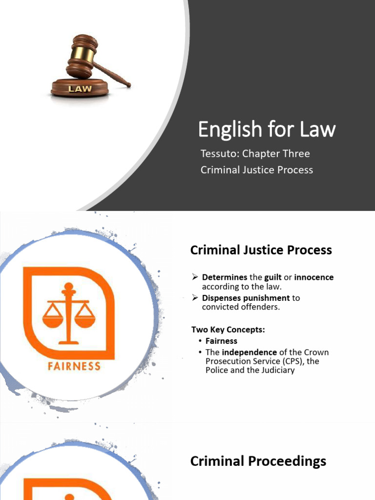 Criminal Justice Process Students | PDF