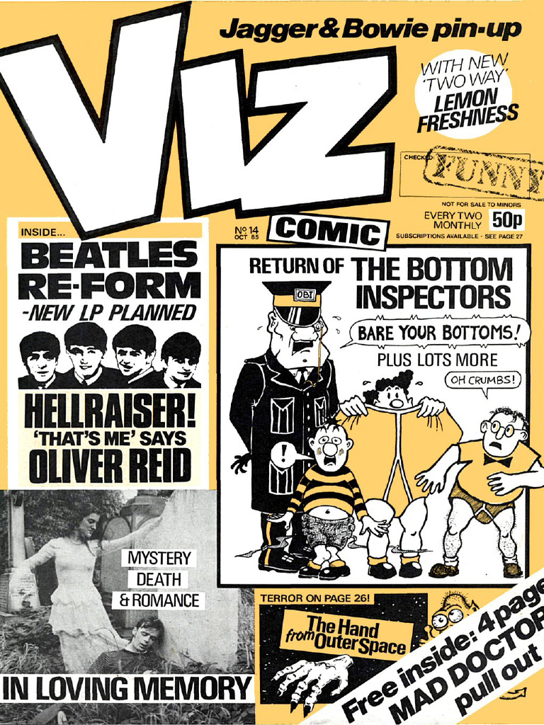Viz UK 014 - October 1985 | PDF