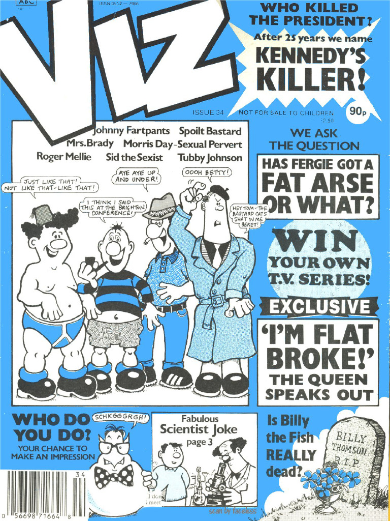 Viz UK 034 - February & March 1989 | PDF