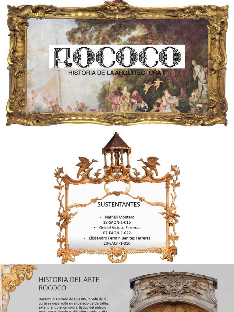HISTORIAII-TEMA ARTE ROCOCO | PDF