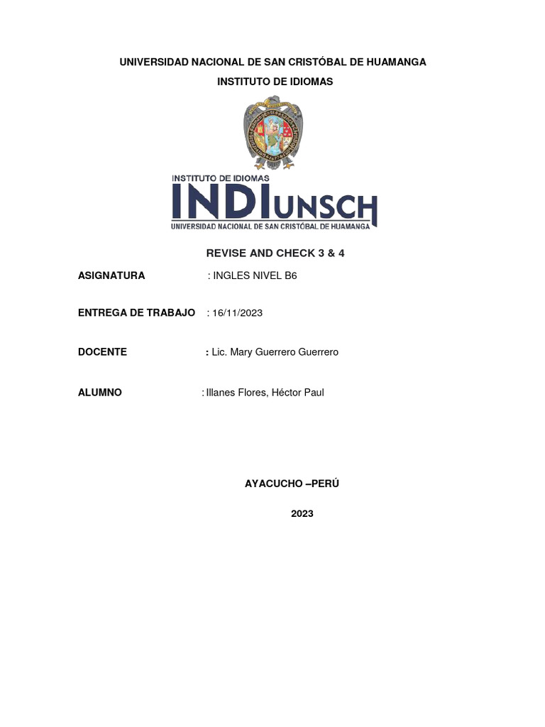 3&4 Illanes Flores Hector Paul | PDF