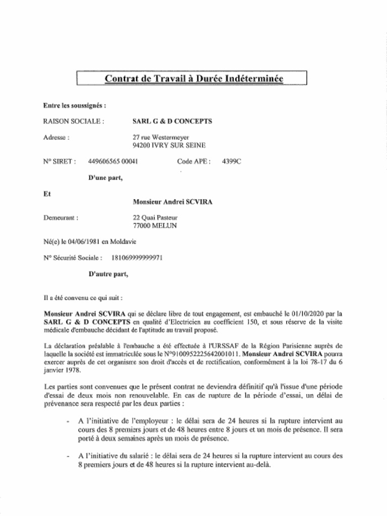 Documents Administratifs | PDF