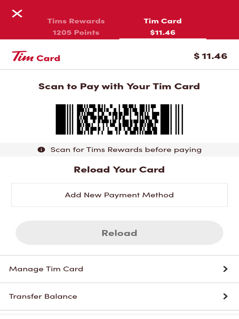 Tims Rewards: Points and Offers Overview | PDF