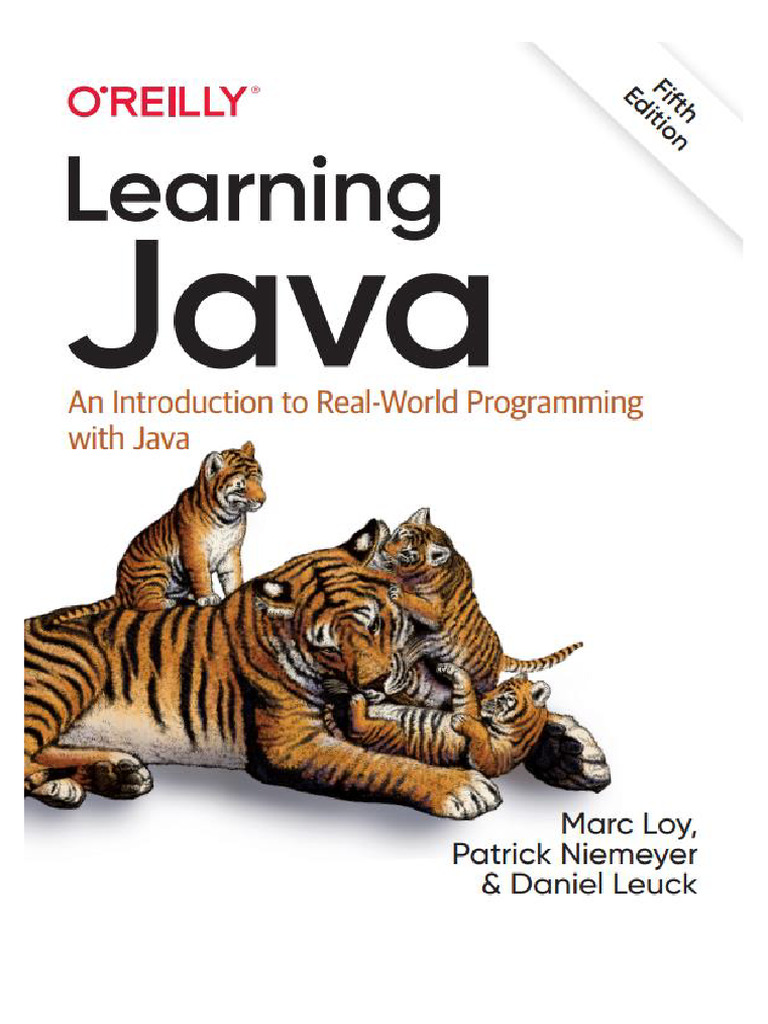 Learning Java An Introduction To Real-World Programming With Java, 5th Edition TRADUCIDO | PDF ...