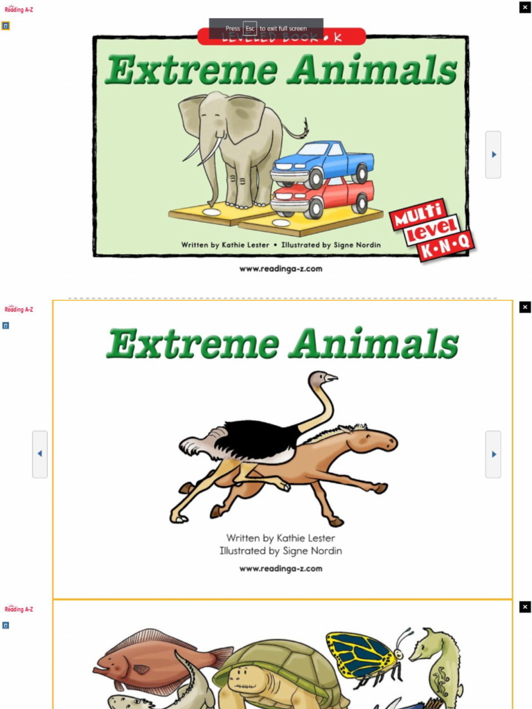 Extreme Animals | PDF