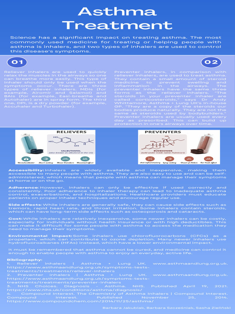 Asthma Treatment | PDF | Asthma | Corticosteroid
