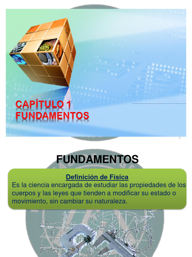 01 Fundamentos | PDF | Kilogramo | Sistema Internacional de Unidades