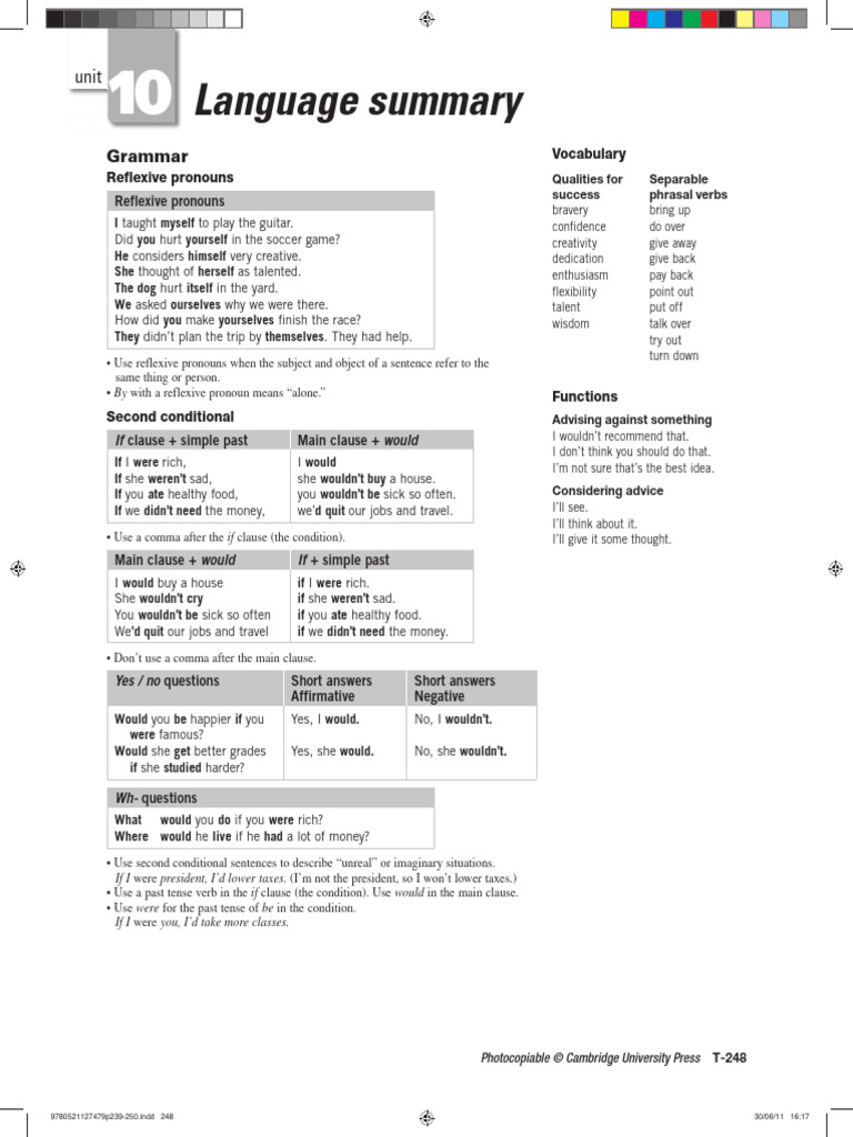 Level 3 Summary 10 | PDF