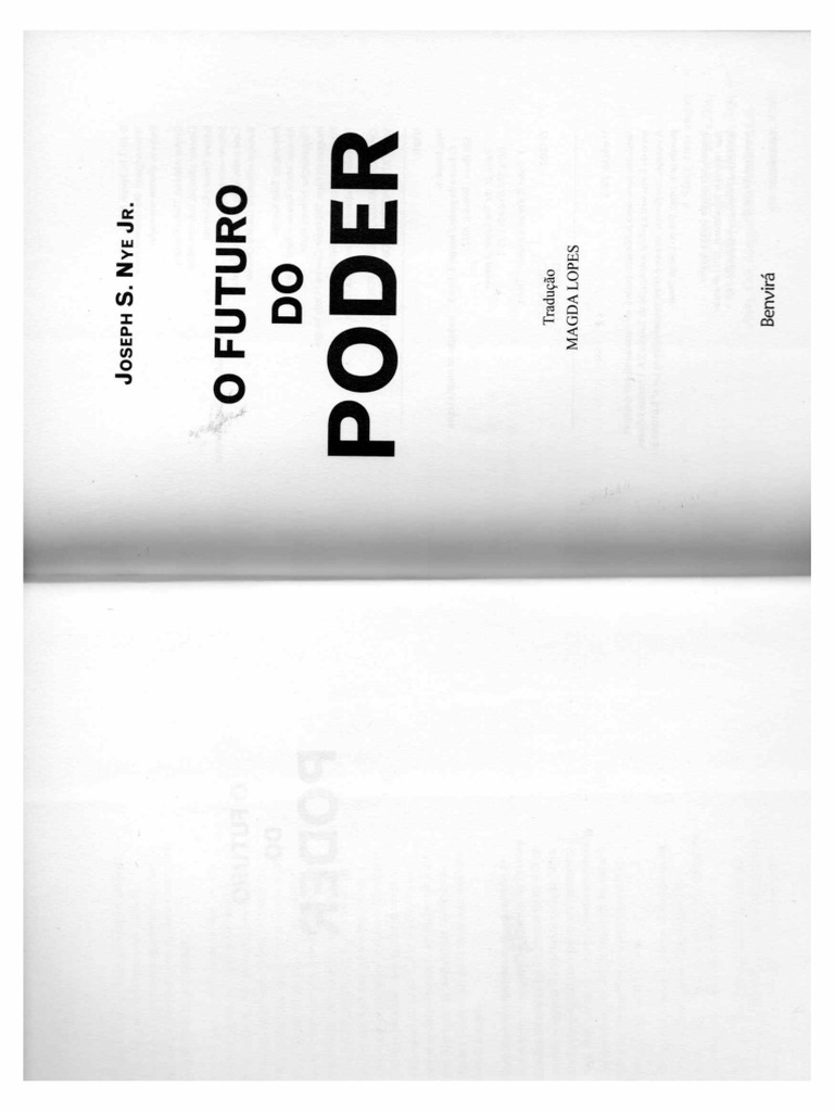 Livro o Futuro Do Poder | PDF