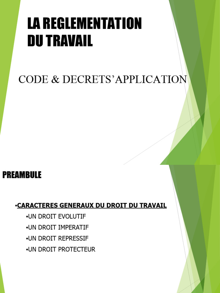 7 Code de Travail Maroc | PDF