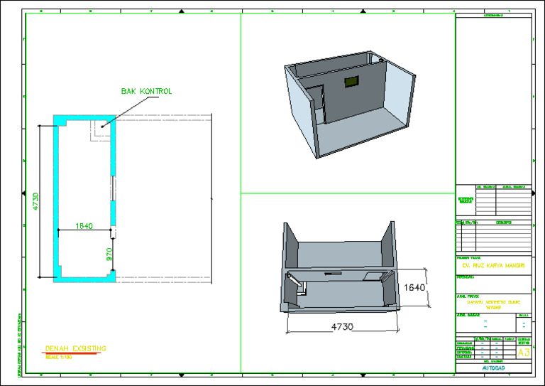 AutoCAD Template | PDF