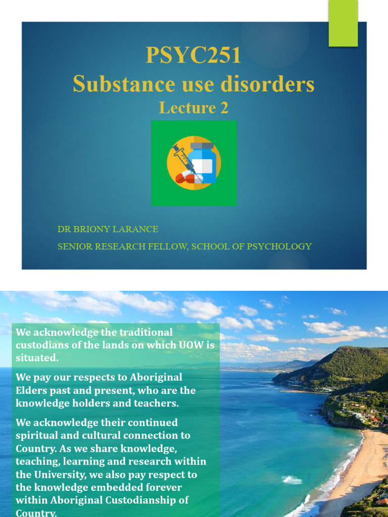 5.2 Substance Use Disorders | PDF | Substance Use Disorder | Addiction