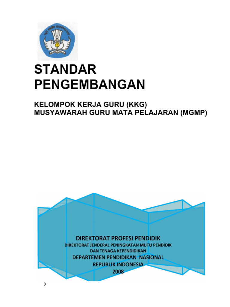 Standar Pengembangan KKG-MGMP | PDF
