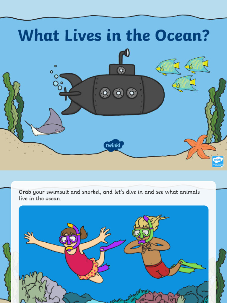 Ocean-Creatures-Powerpoint - Compatibility Mode | PDF | Sea Turtle | Whales