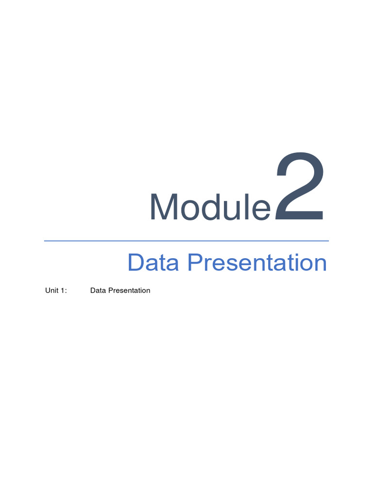 Module 2 - 4 | Download Free PDF | Mean | Mode (Statistics)