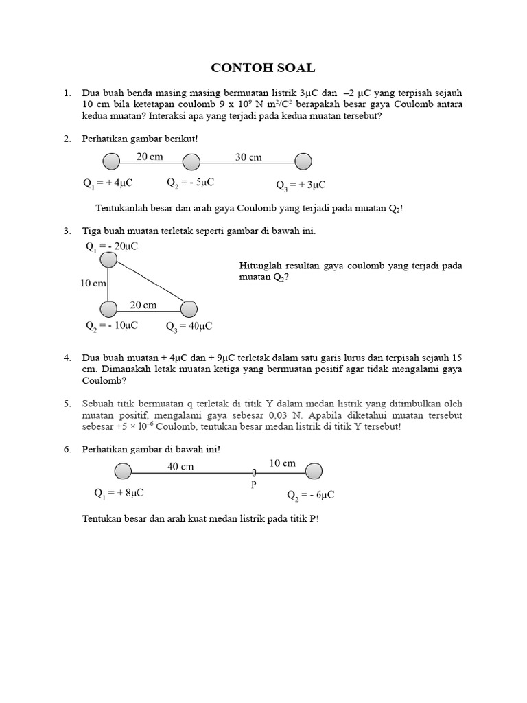 Contoh Soal Dan Pembahasan Medan Magnet | PDF