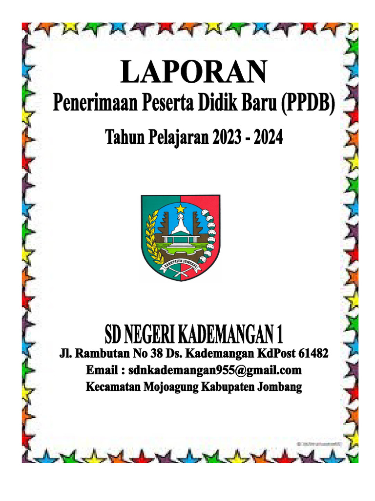 Laporan PPDB 2023-2024 | PDF