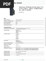 Lockout Relay - 7PA26 - Technical Data | PDF | Relay | Electric Power