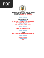 Hoja de Presentacion Word para Trabajos o Informes | PDF