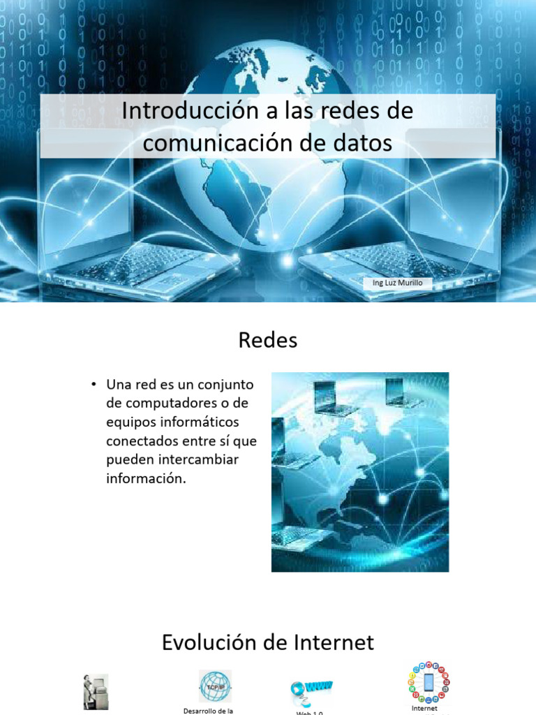 Clase 1 Introducción A Las Redes de Comunicación de Datos | Descargar gratis PDF | Red de ...