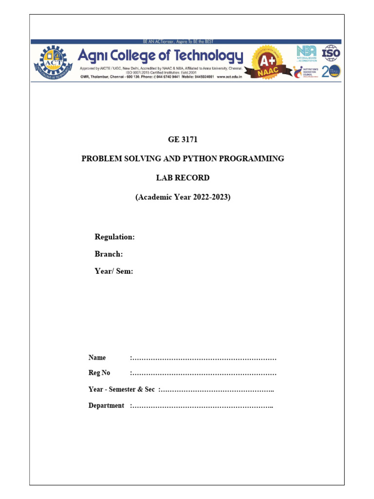 Python Record Final With Viva Question | PDF | Algorithms | Python ... Python Record Final With Viva Question | PDF | Algorithms | Python ...