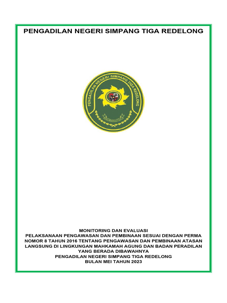 Monev Sema 8 Mei 2023 | PDF