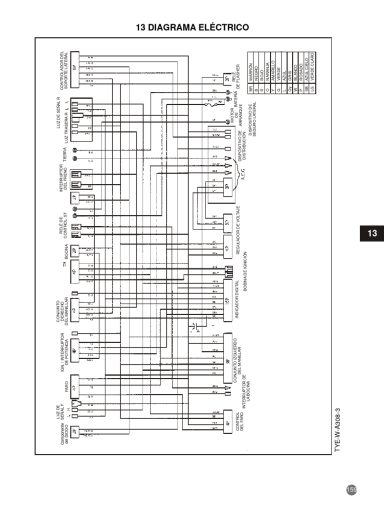 Diagrama Eléctrico Um DSR 200 | PDF | Relé | Electricidad
