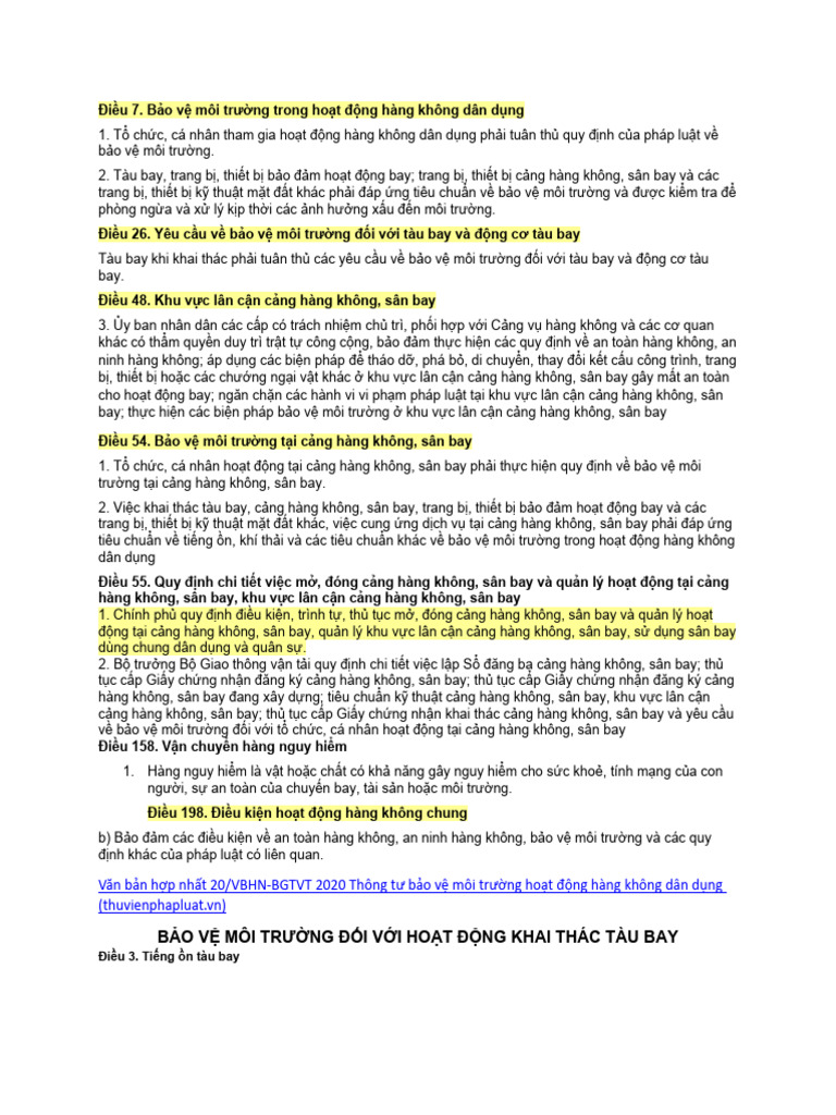 tiếng ồn hàng không | PDF