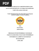 Belle Natalia Ermawanto - Proposal Asistensi Mengajar 2024 | PDF