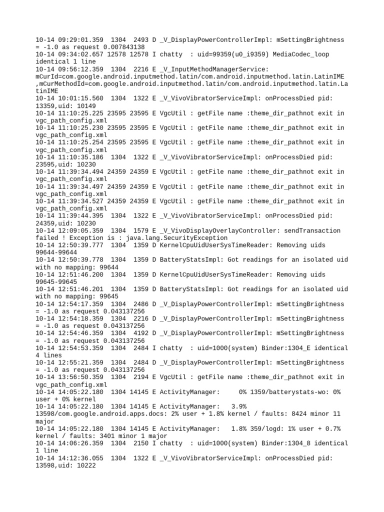 Log | PDF | Directory (Computing) | Information Retrieval