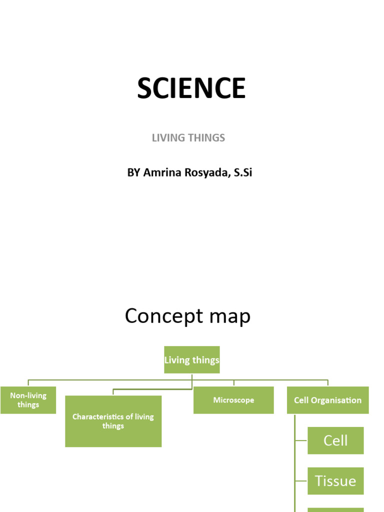Living and Non-Living Things | PDF | Organisms | Plants