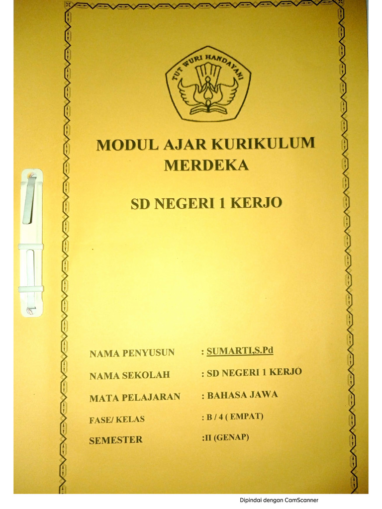 Modul Ajar Kurmer Bhs Jawa Sm2 | PDF