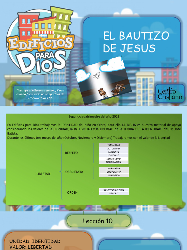 El Bautizo de Jesus | Descargar gratis PDF | Jesús | Adultos