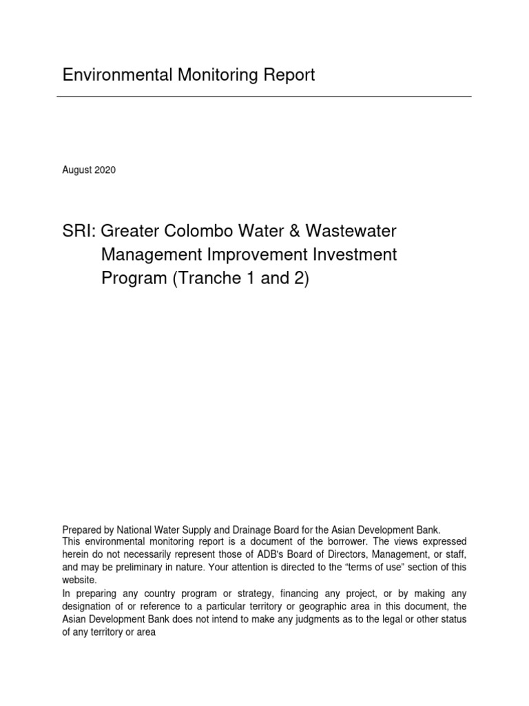 005 45148 007 Emr en - 3 | PDF | Asian Development Bank | Environmental ...
