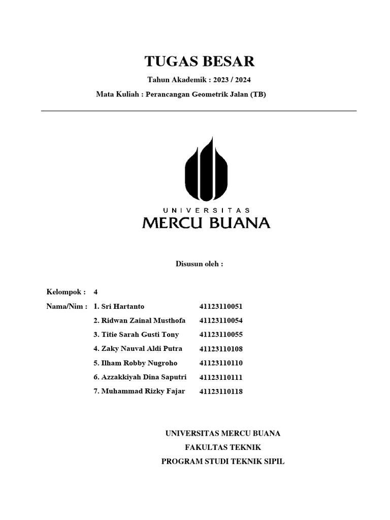 TB PGJ - Kelompok 4 - REG 2 2023 | PDF